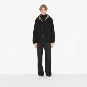 Burberry Checked Hooded Reversible Jacket