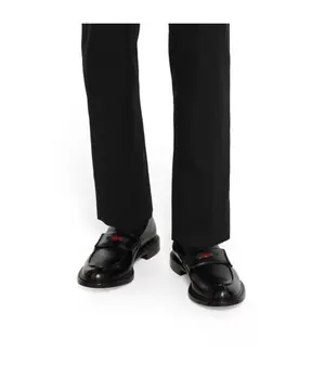 Gucci Web Detailed Loafers