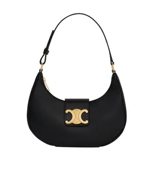 Celine Medium Ava Triomphe Bag In Smooth Calfskin