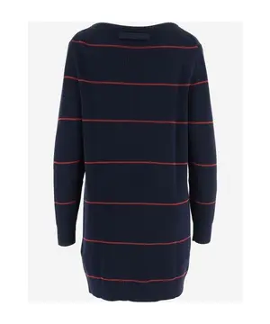 Victoria Beckham Striped Knit Dress