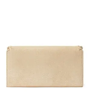 Stella McCartney Falabella Chain-detailed Wallet - Gold