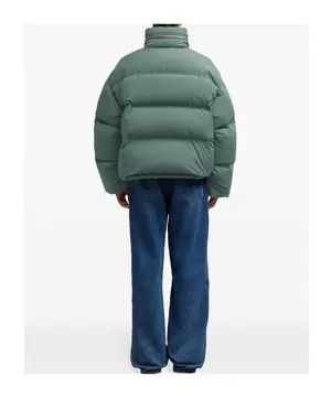 AMI Paris De Coeur Down Puffer Jacket With Invisible Hood