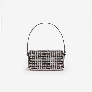 SELF-PORTRAIT Embellished Baguette Bag