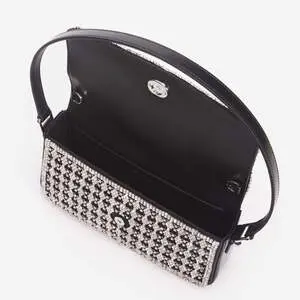 SELF-PORTRAIT Embellished Baguette Bag
