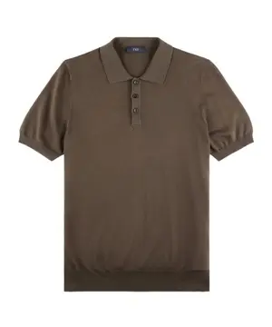 FAY Cotton Shirt - Brown
