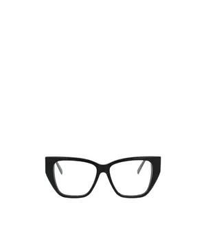 Moncler Square Frame Glasses - Black