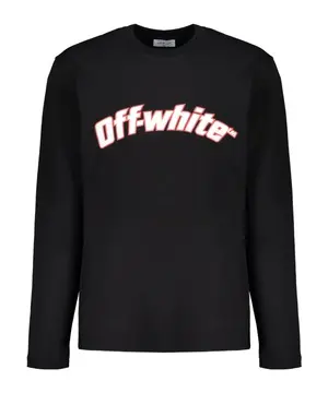 Off-White Logo Long Sleeve T-shirt