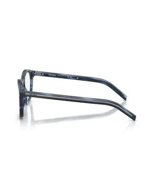 Prada Oval Frame Eyeglasses - Blue