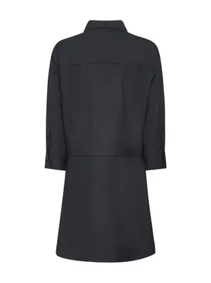 Gucci Relaxed Fit Horsebit Mini Dress