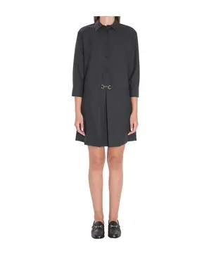 Gucci Relaxed Fit Horsebit Mini Dress