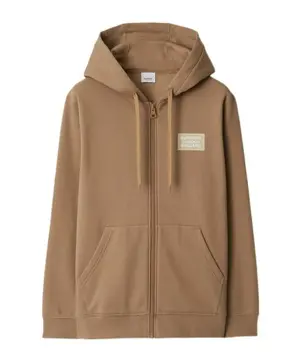 Burberry Hooded Long-sleeved Sweater