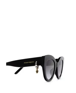 Alexander McQueen Cat Eye Frame Sunglasses
