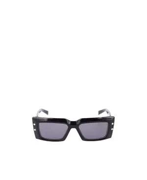 Balmain Imperial Square Frame Sunglasses - Black