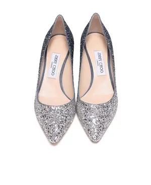 JIMMY CHOO Romy 60 Glitter Pumps - Multicolor