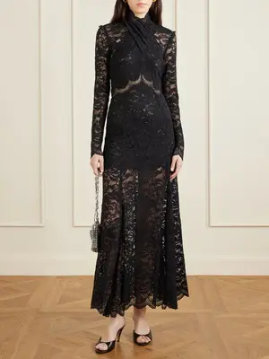 Rabanne Lace Midi Dress