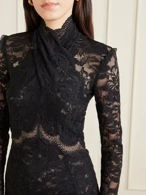 Rabanne Lace Midi Dress