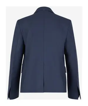 Victoria Beckham Single-breasted Blazer - Blue