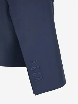 Victoria Beckham Single-breasted Blazer - Blue