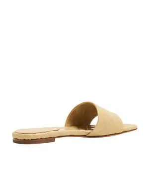 Bottega Veneta Quilted Slip-on Sandals