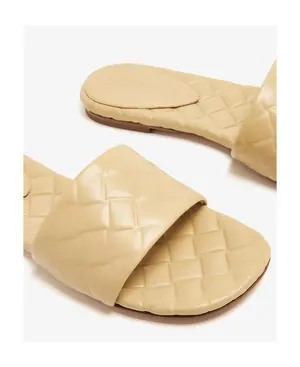 Bottega Veneta Quilted Slip-on Sandals