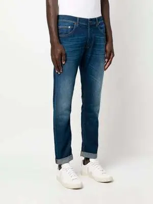 DONDUP Icon Straight-leg Jeans - Blue