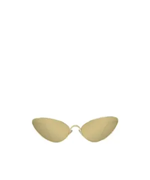 Loewe Cat Eye Frame Sunglasses - Gold