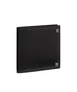 Valentino Garavani Rockstud Bifold Wallet - Black