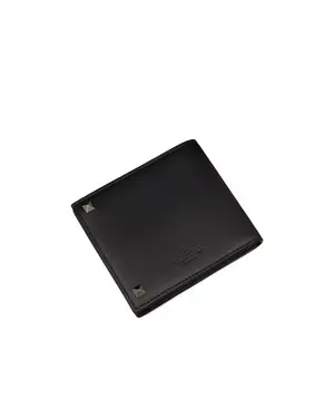 Valentino Garavani Rockstud Bifold Wallet - Black