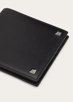 Valentino Garavani Rockstud Bifold Wallet - Black