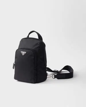 Prada Triangle-logo Zipped Backpack