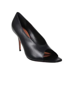 Amina Muaddi Open-toe Stiletto High-heeled Sandals