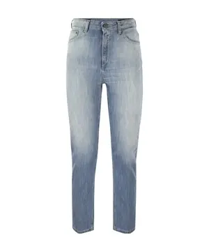 DONDUP Cindy Straight-leg Jeans - Gray