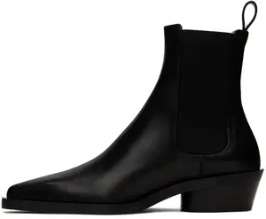 Proenza Schouler Bronco Slip-on Chelsea Boots - Black