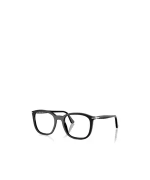 Persol Square Frame Eyeglasses - Black