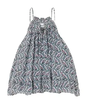 Isabel Marant Étoile Flared Floral Sleeveless Blouse