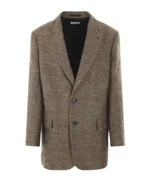 Dries Van Noten Single-breasted Blazer - Green