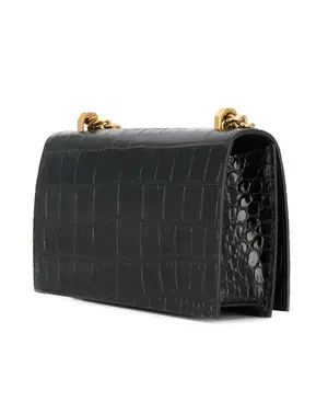 Alexander McQueen Jewelled Satchel - Black
