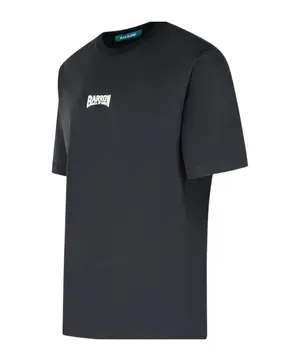 BARROW Bear Printed Crewneck T-shirt - Black