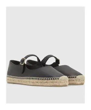 CastaÑer Espadrille Flat With Buckle Closure