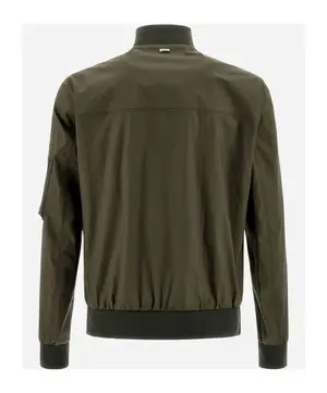 Herno Lightweight Bomber Jacket - Brown