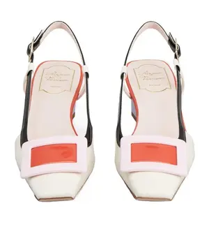 ROGER VIVIER Slingback Pumps With Buckle Detail