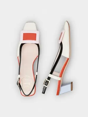 ROGER VIVIER Slingback Pumps With Buckle Detail