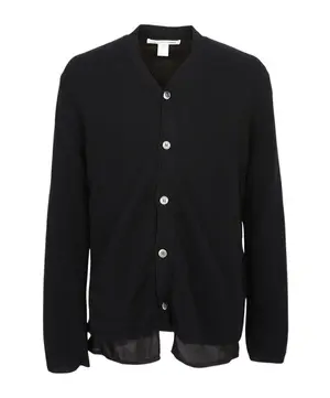 Comme Des Garcons Button Detailed Cardigans For Men