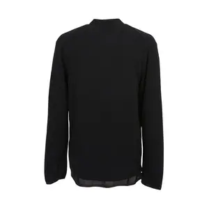 Comme Des Garçons V-neck Long-sleeved Sweater With Button Closure