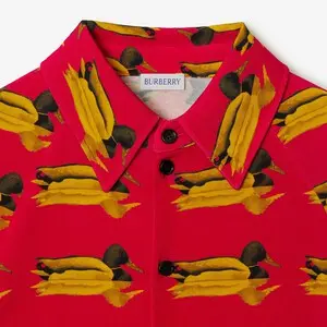 Burberry Printed Long Sleeve Shirt