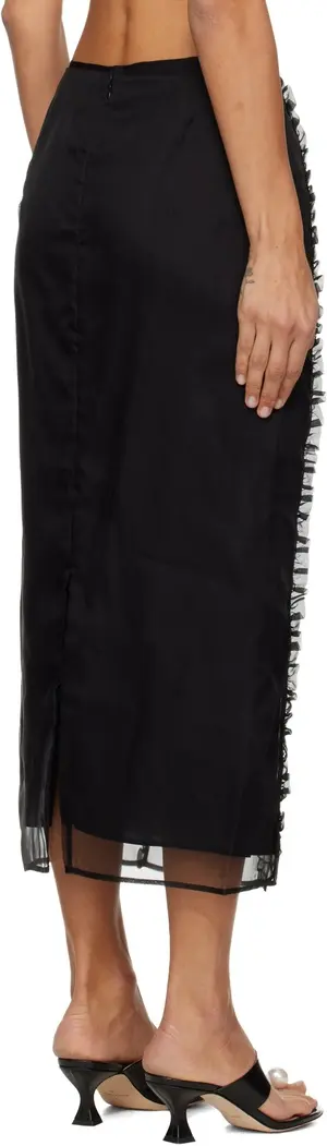 Cecilie Bahnsen Ruffled Midi Skirt