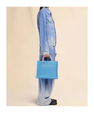 Marni Denim Tote Bag