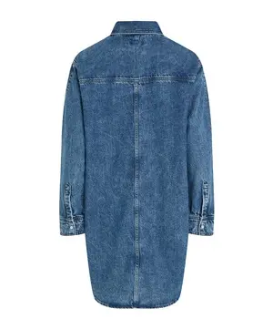 Tommy Hilfiger Long-sleeved Denim Shirt Dress