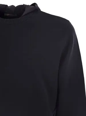Herno Hooded Sweatshirt - Black