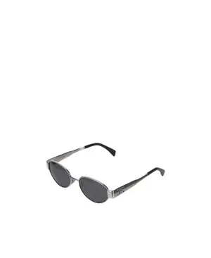 Celine Triomphe Metal 01 Sunglasses - Black